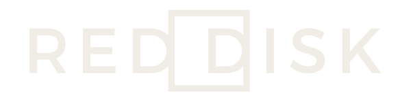 Red Disk - Artisan Handmade Wallpaper